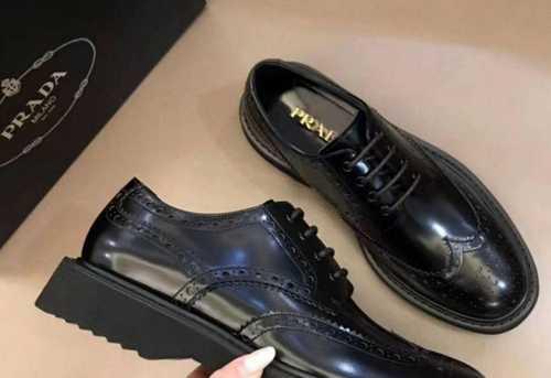 Туфли Prada мужские кожа натуральная