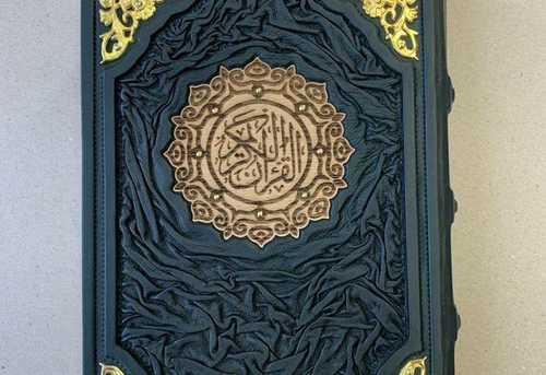 Коран Арабский с Таджвидом (подарочная кожаная кни