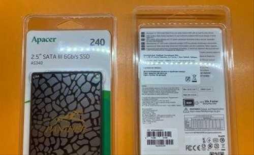 Жёсткий диск SSD Apacer AP240GAS340G-1 2.5" 240Gb