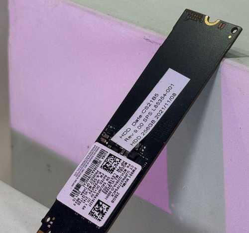 SSD M.2 Samsung PM991 mzvlq256hajd 256 Гб