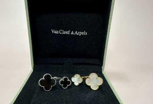 Кольца эстетика Van cleef клевер