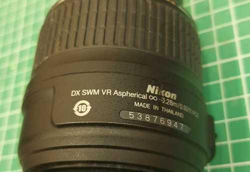 Nikon 18-55mm f/3.5-5.6G AF-S DX VR 6947