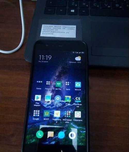 Телефон Xiaomi Mi6 4/64Gb Black