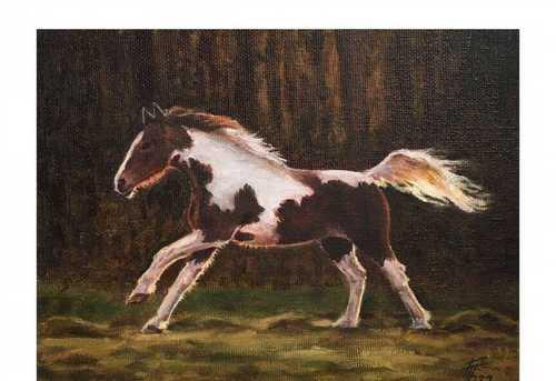 Картина маслом на холсте. «Лошадь»