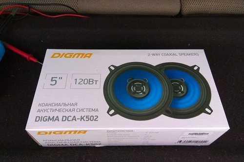 Коаксиальная акустика 13 см (5") digma DCA-K502
