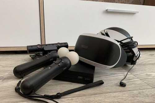 Полный комплект VR шлема + Ps4 pro в подарок