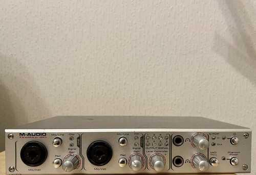 Звуковая карта M audio 410 firewire 4in 10out