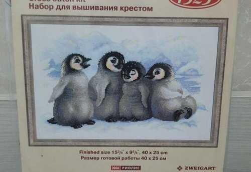 Набор для вышивания Риолис Пингвины