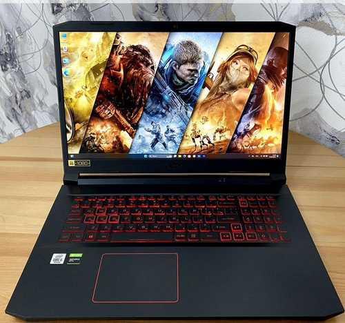 Acer Nitro 17.3" i5 10300H/GTX 1650Ti 4gb