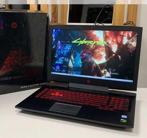 Игр. 17.3 HP Omen i7/GTX 1050ti 4gb/16gb/SSD 1tb