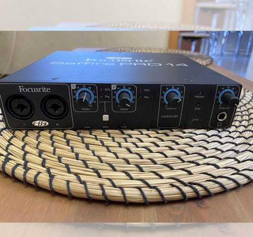 Звуковая карта focusrite saffire pro 14