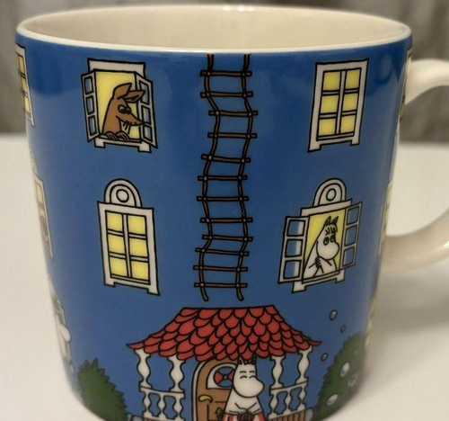 Кружка Arabia Finland Moomin "Дом", фарфор
