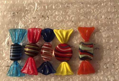 Сувенирные конфеты-муранское стекло цена за 1шт