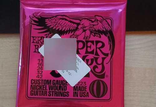 Струны для электрогитары Ernie Ball Super Slinky