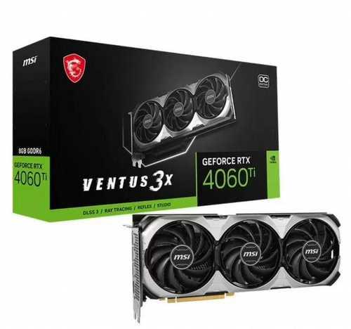 MSI nvidia GeForce RTX 4060 Ti ventus 3X E 8G OC