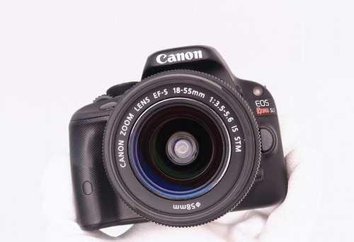 Фотоаппарат Canon 100d /Rebel SL1 (пробег 381) kit