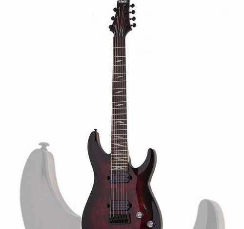 Электрогитара Schecter omen elite-7 bchb