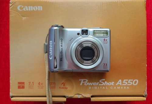 Canon PowerShot A550