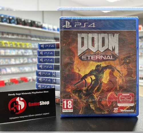 Диск Doom Eternal PS4