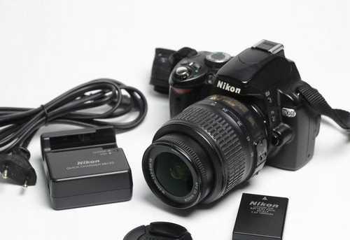 Зеркальный фотоаппарат Nikon d60 kit 18-55