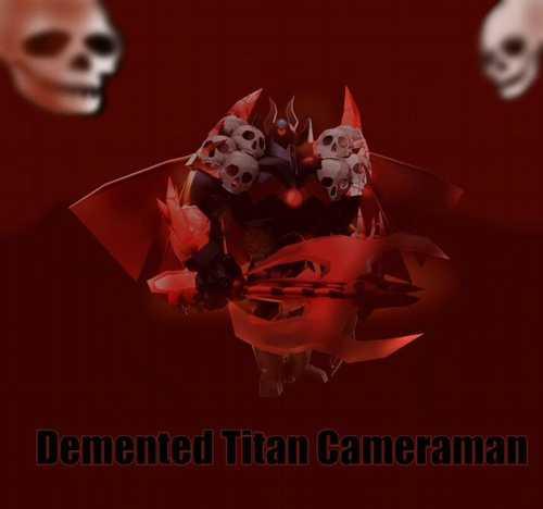 Demented titan cameraman (toilet tower defense )