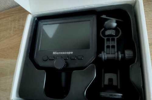 Цифровой электронный микроскоп с экраном