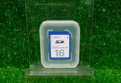 Карта памяти Canon SD Memory Card SDC - 16M