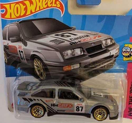 Модель Hot Wheels 87 Ford Sierra Cosworth