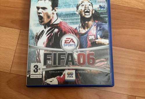 Диск Игра PS2 Fifa 06 Лицензия PlayStation 2