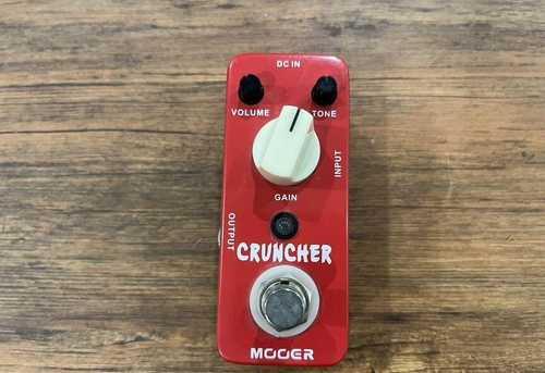 Mooer Cruncher гитарная педаль distortion