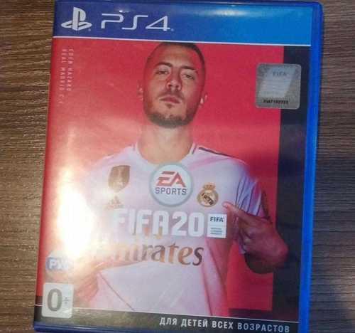 Игра для playstation ps4 fifa 20 в отличном сост