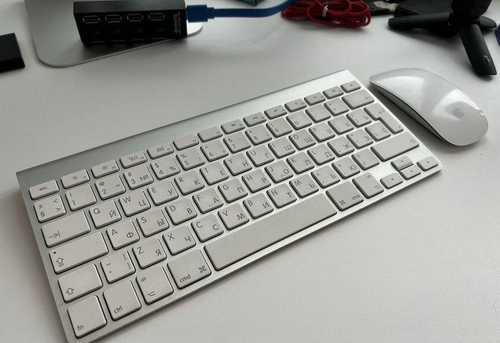 Клавиатура и мышь Apple magic keyboard mouse