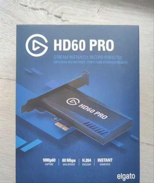 Elgato game capture HD60 PRO PCI
