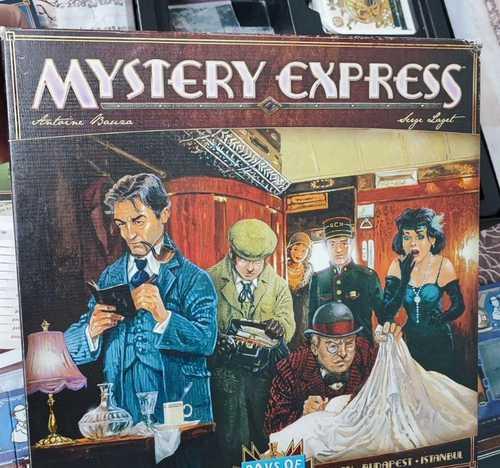 Настольная игра "Mystery express" (на английском)