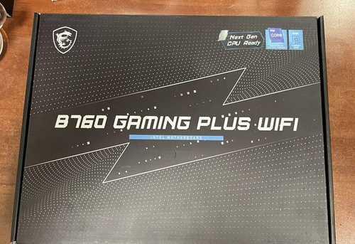 Материнская плата MSI B760 Gaming Plus WiFi DDR5