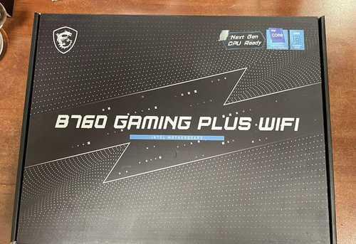 Материнская плата MSI B760 Gaming Plus WiFi DDR5