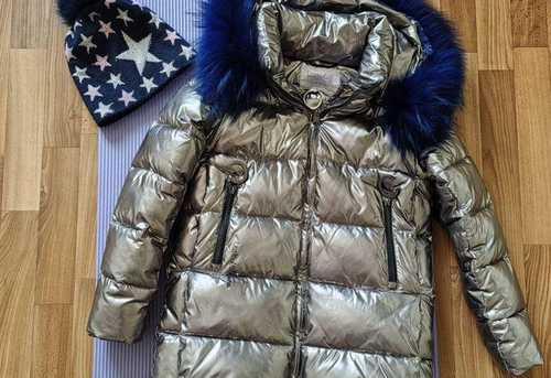 Куртка зимняя на девочку 134-140