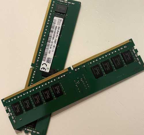 Серверная оперативная память DDR4 16GB (2x8) 2400