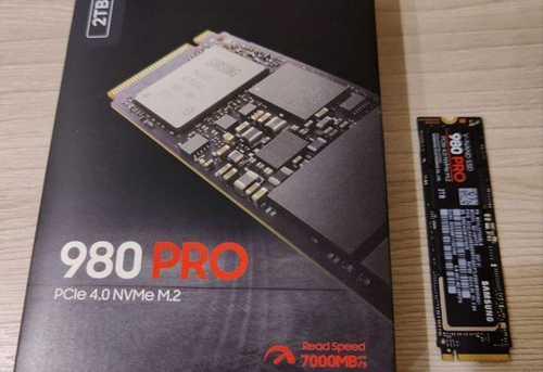 SSD Samsung 980pro 2 TB