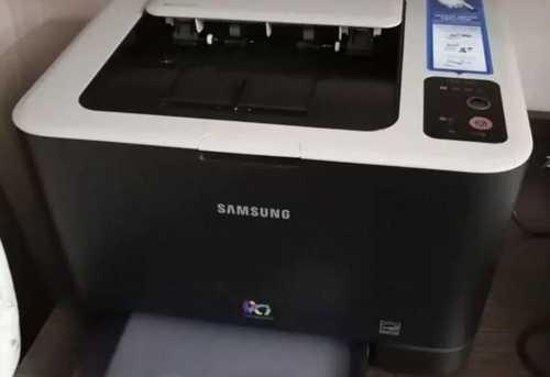 Принтер цветной лазерный Samsung 325(ктж новый)