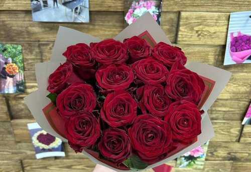 Розы красные букеты из бордовых роз