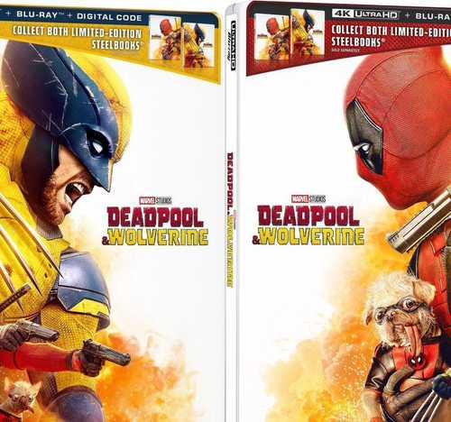 Deadpool & Wolverine 4K UHD Blu-ray Steelbook