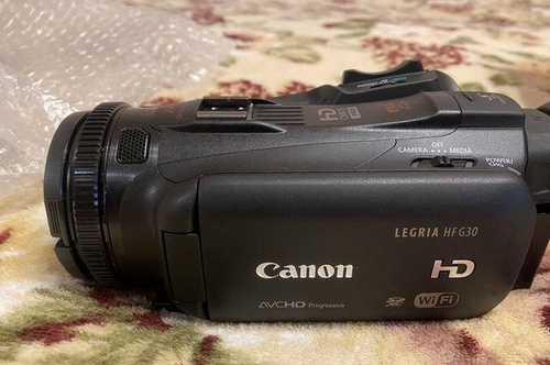 Видеокамера canon legria hf g30