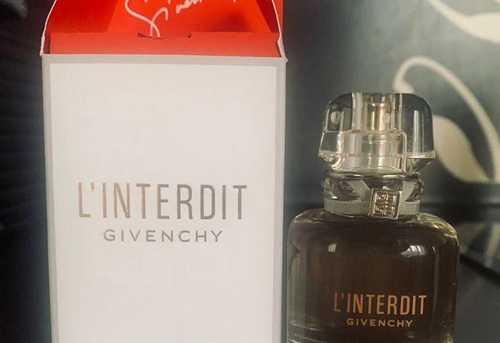 Givenchy linterdit edt 50 мл