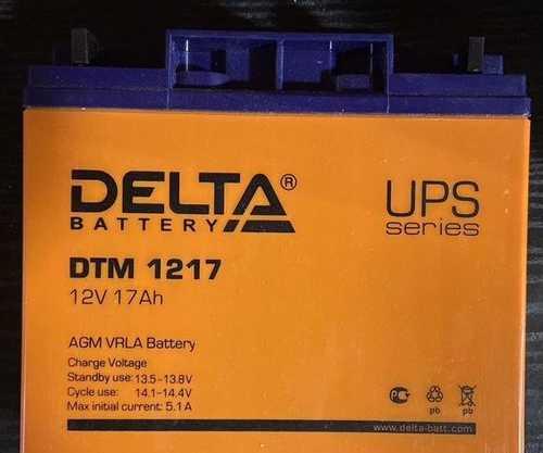 Delta battery Dtm 1217