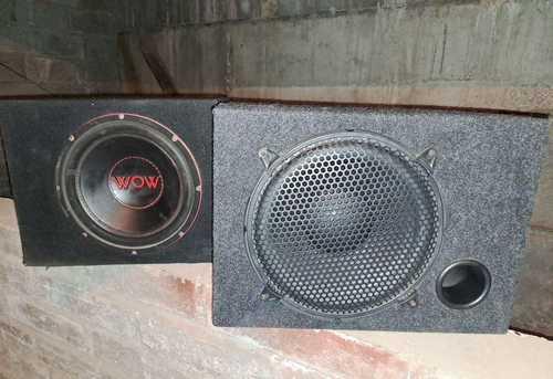 Сабвуфер Ural, WoW,SoundStream + Колонки Aura 251w