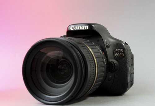 Фотоаппарат Canon 600D Tamron 18-200mm