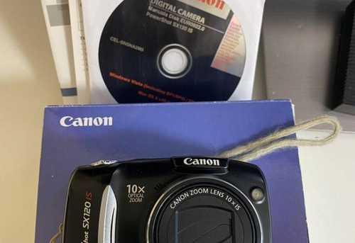 Фотоаппарат canon sx120 is