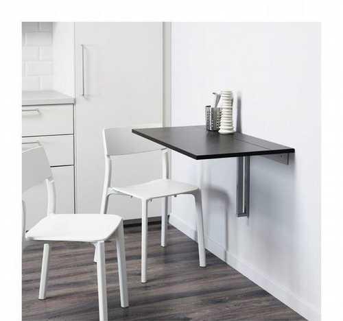 Стол IKEA bjursta откидной
