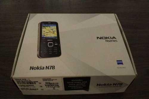 Nokia N78 рабочий полностью
